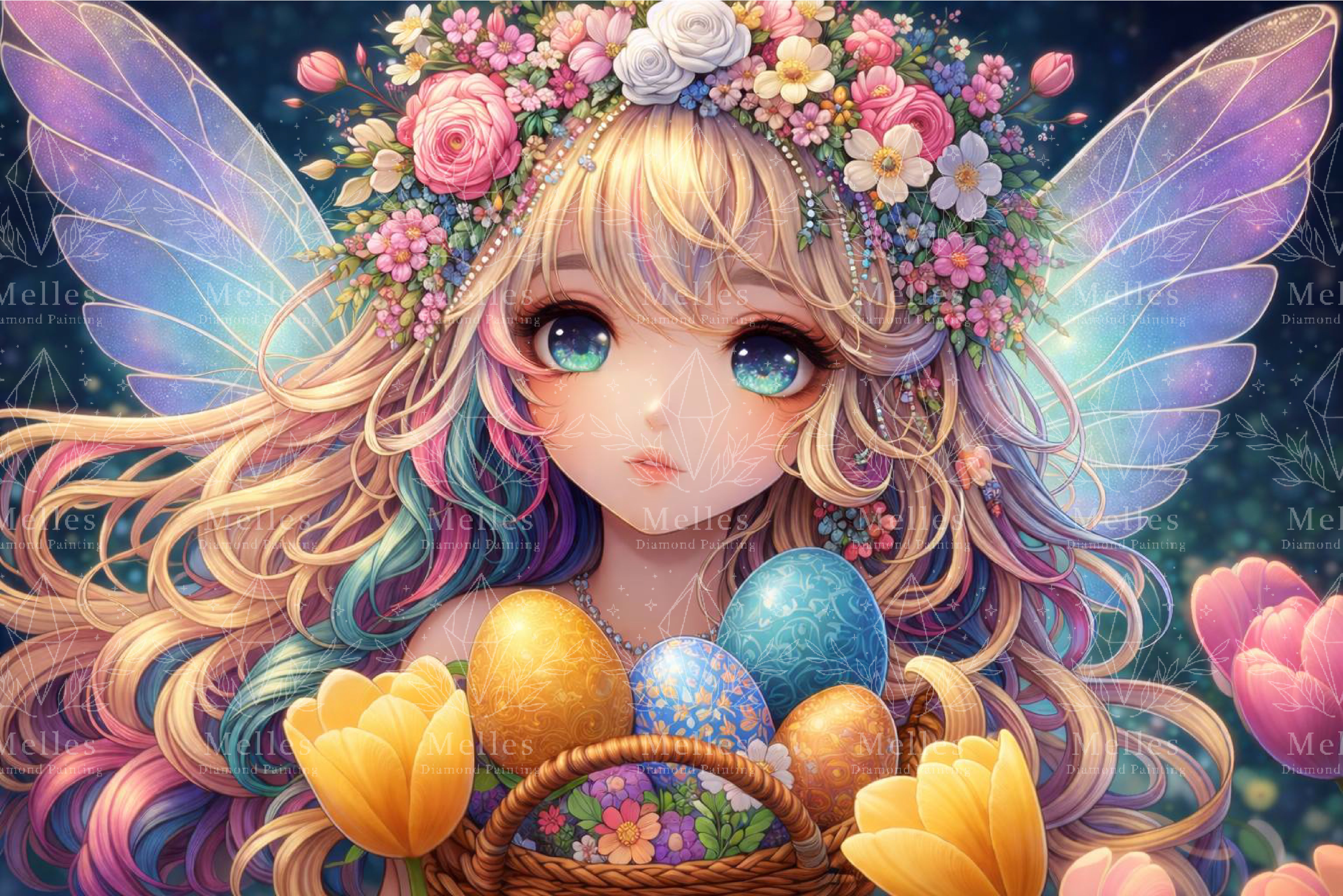 Easter Fairy – Melles Diamond Painting