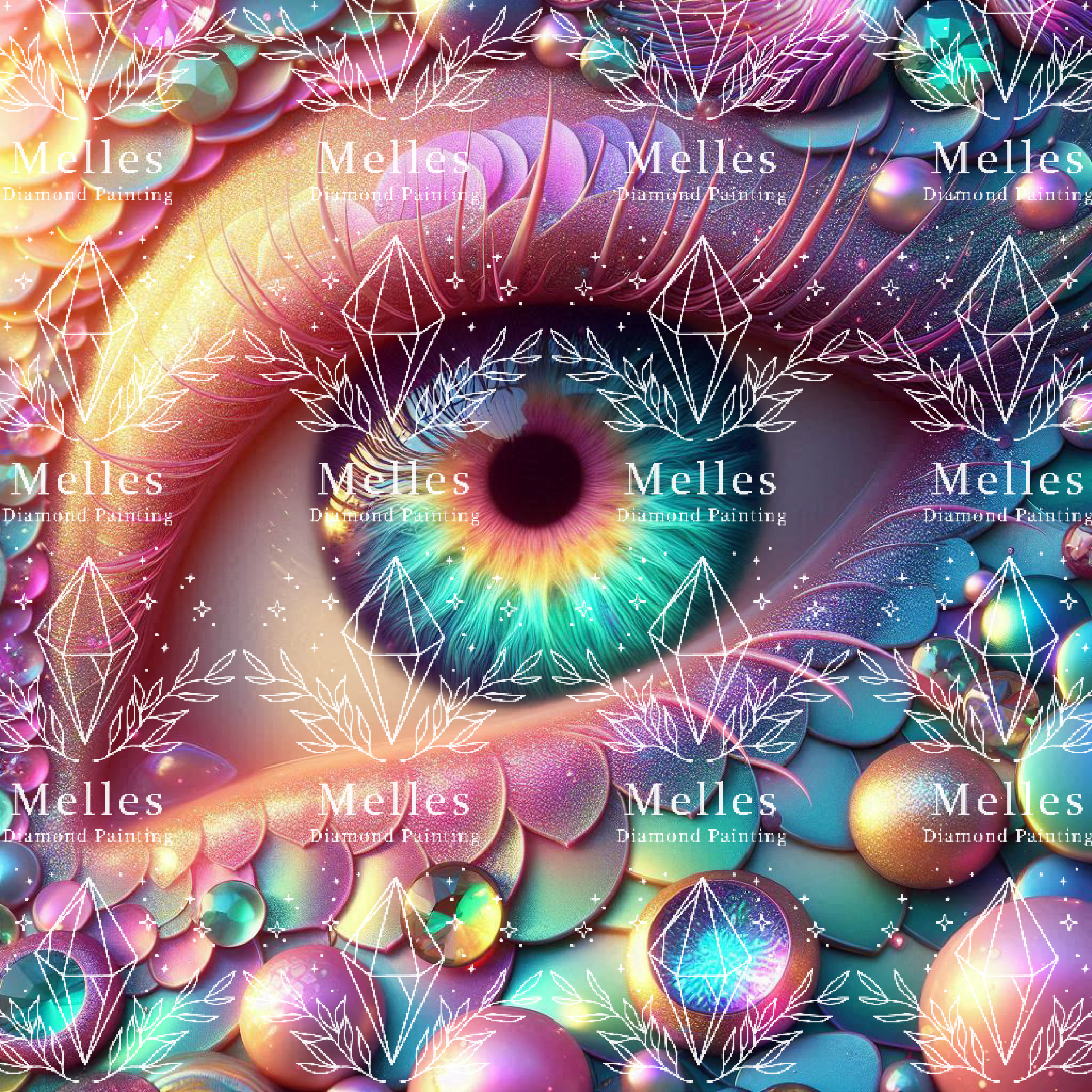 Mermaid Iris – Melles Diamond Painting