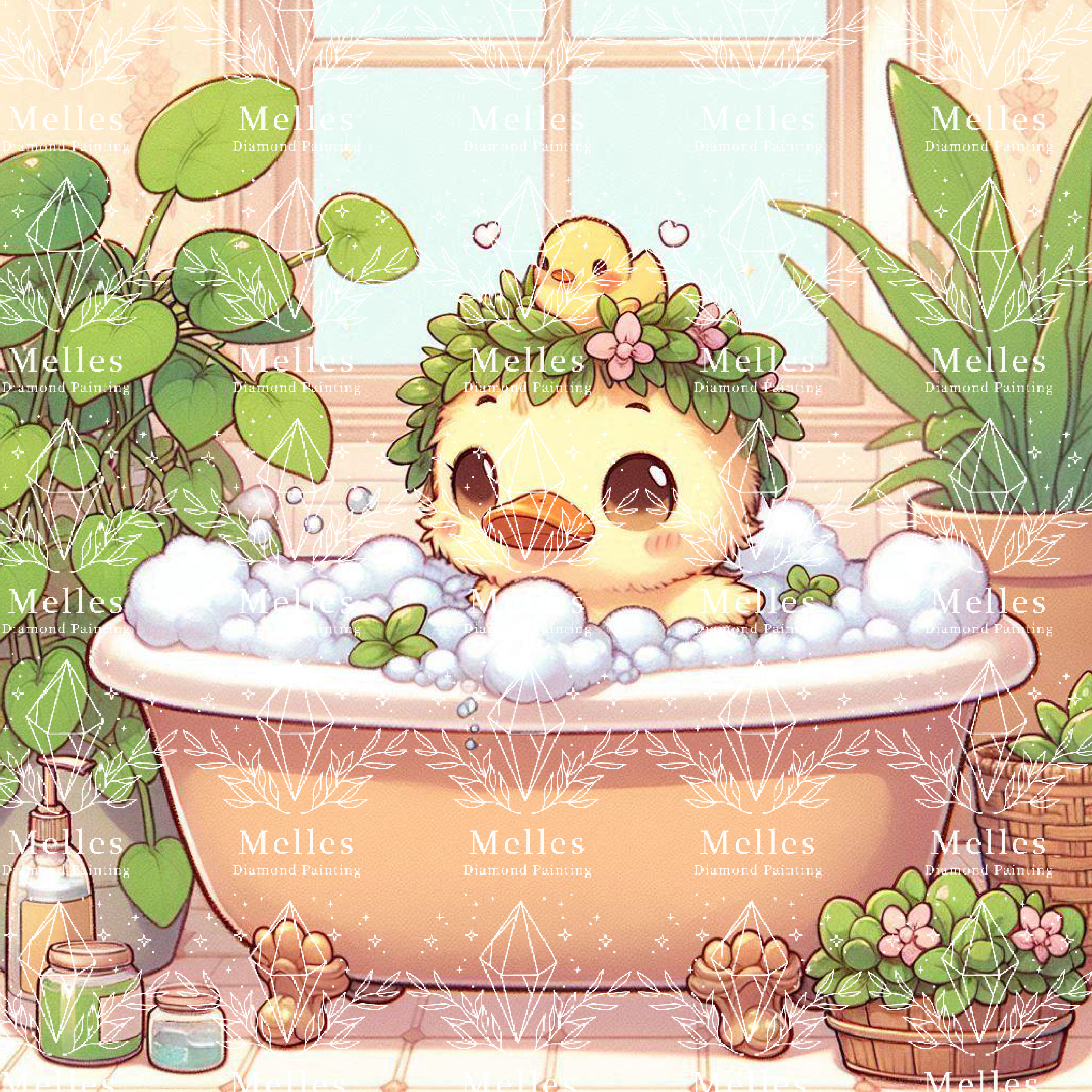 Quack Bath – Melles Diamond Painting
